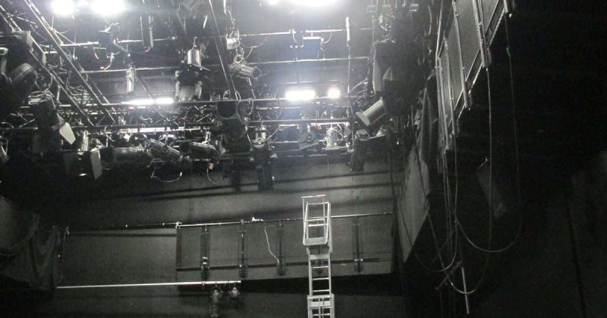 Building the set for Scenes from the Big Picture | The Lir Academy